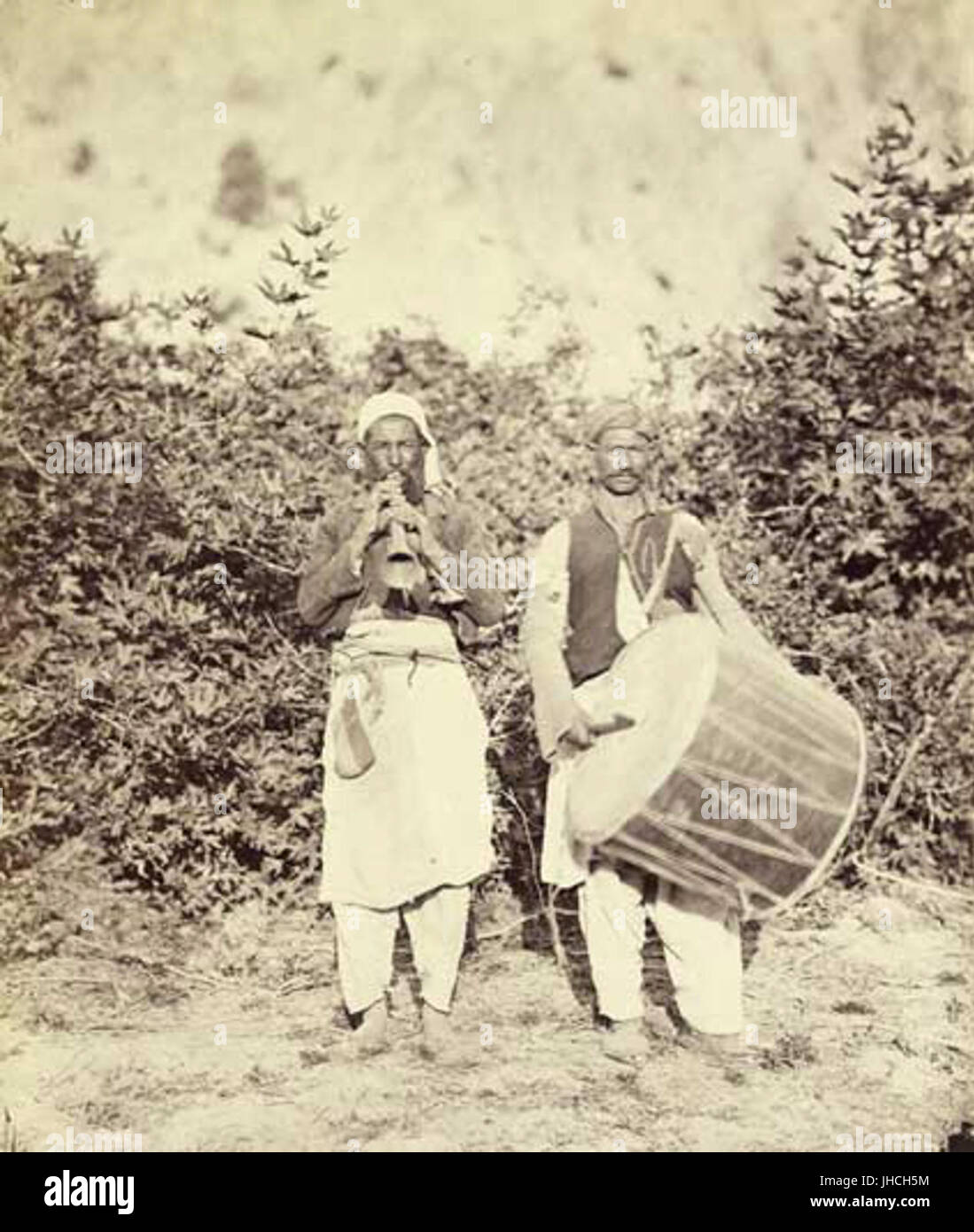Macedonian Gypsies from 1863 Stock Photo - Alamy