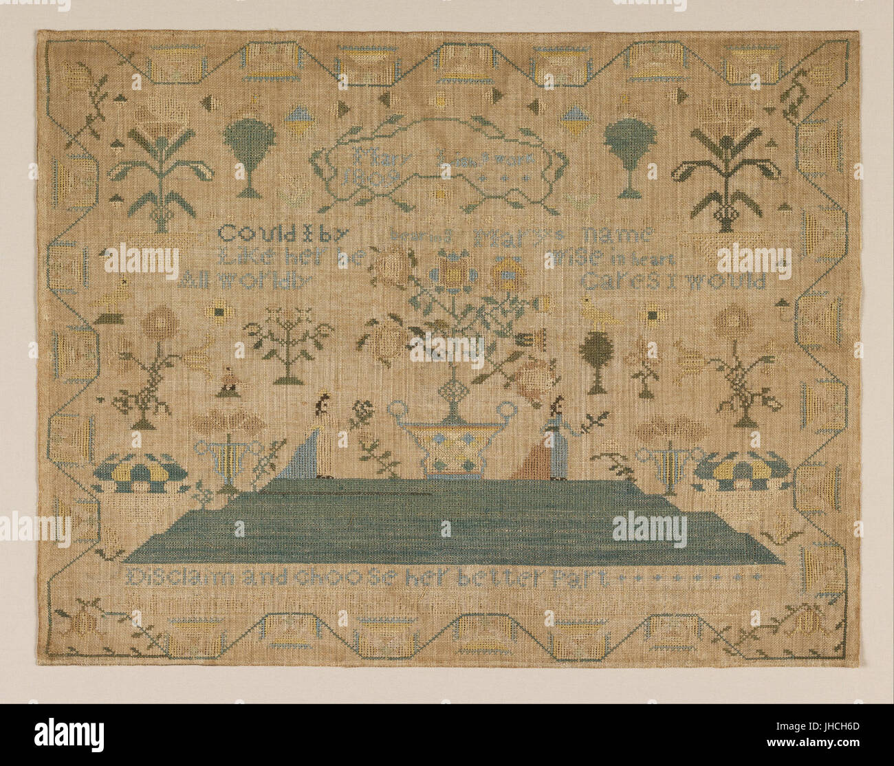 Mary Lish - Sampler Stock Photo - Alamy