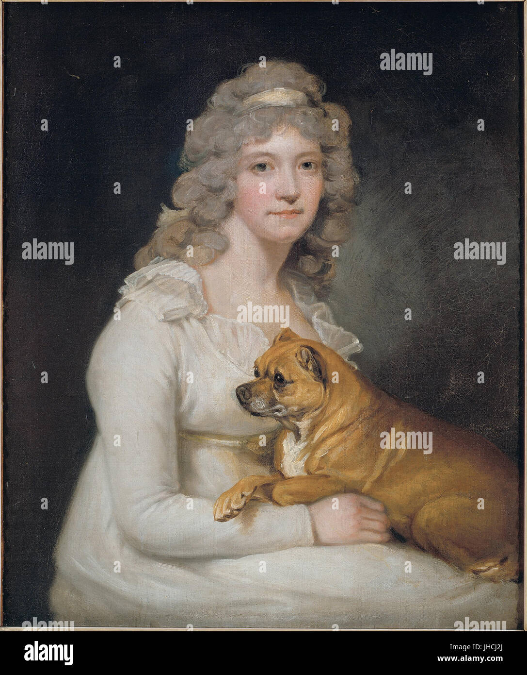 Muller, Robert - Mrs George Morland Stock Photo - Alamy