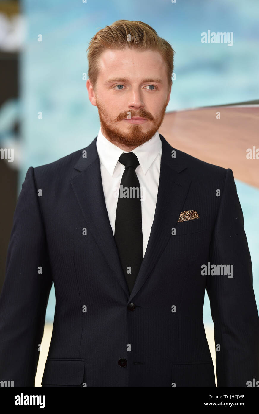 Jack Lowden attends the world premiere of Dunkirk at the Odeon ...