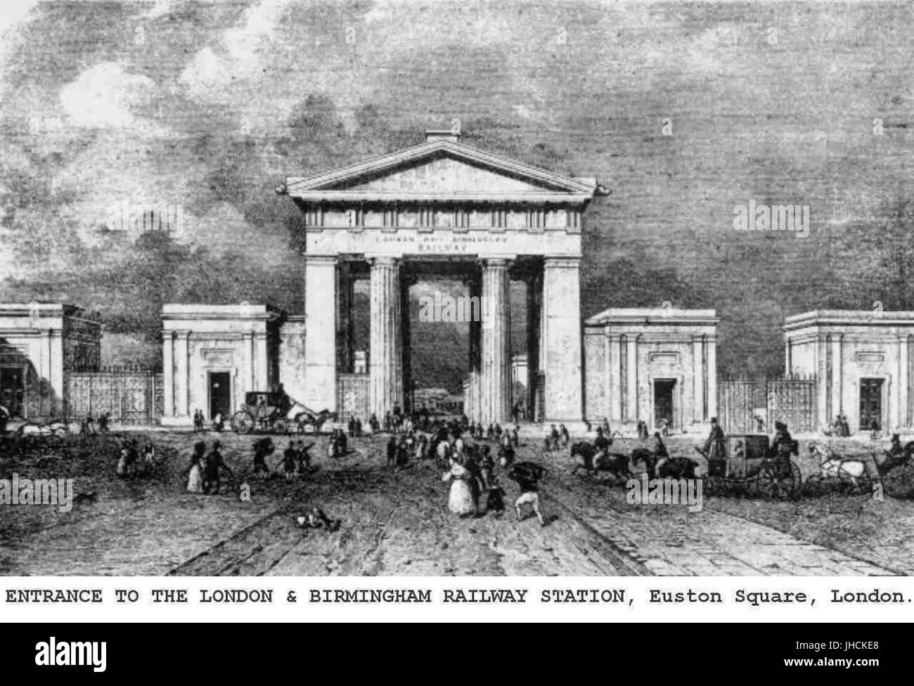 London euston railway station victorian hi-res stock photography and ...