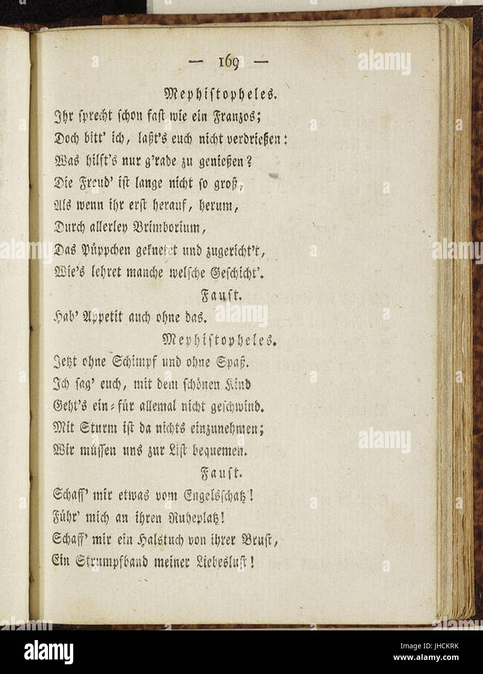 Faust I (Goethe) 169 Stock Photo - Alamy