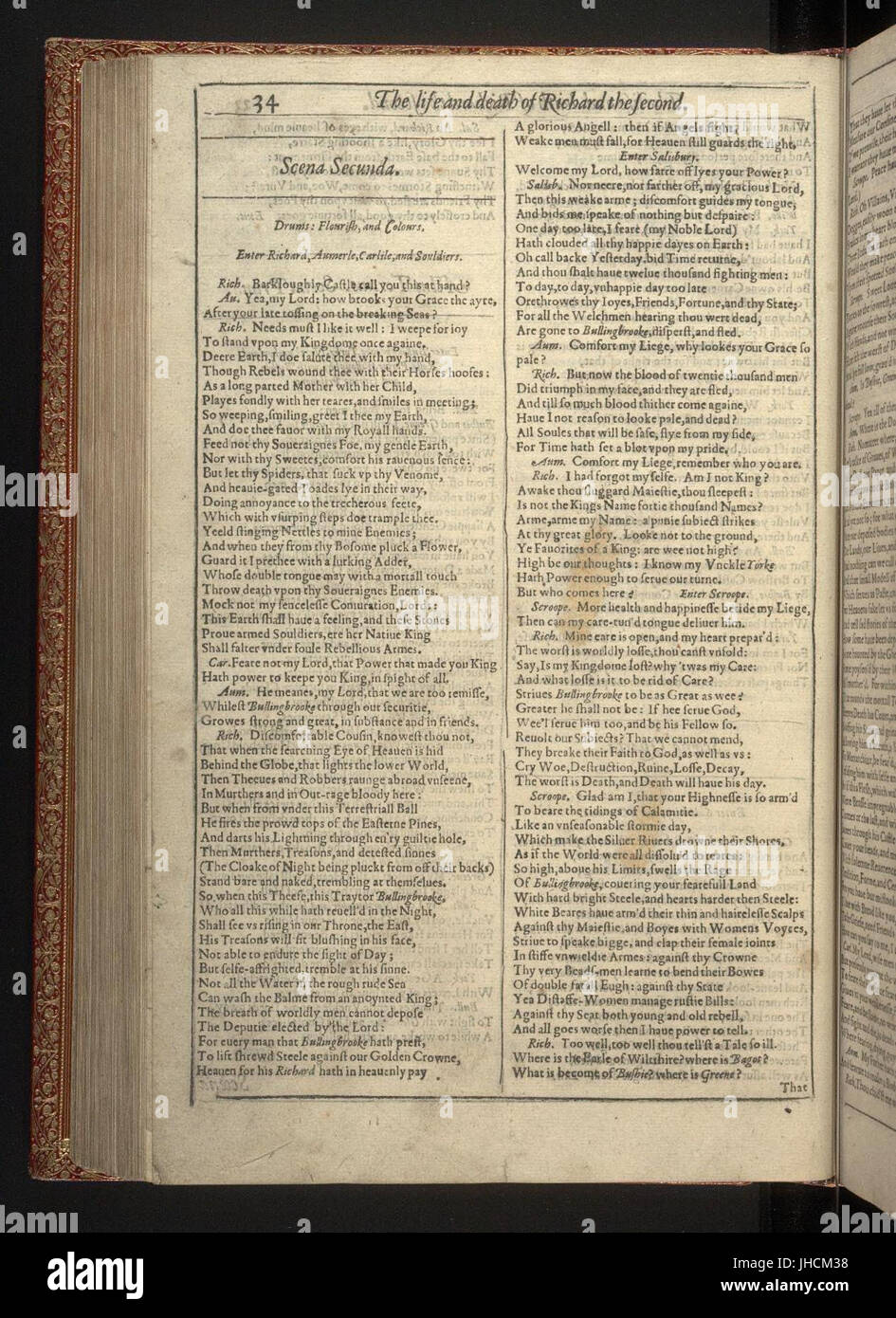 First Folio, Shakespeare - 0355 Stock Photo - Alamy