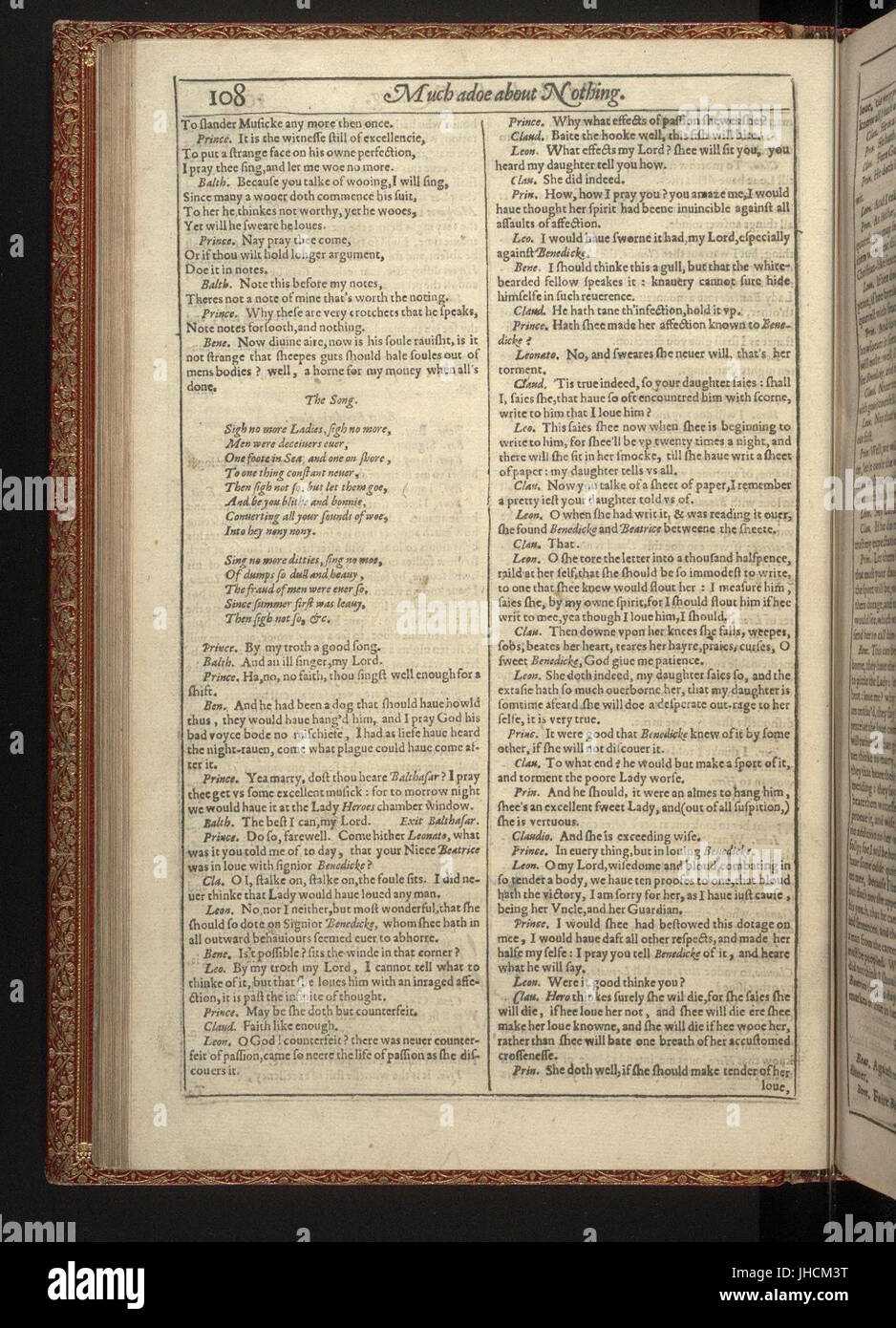 First Folio, Shakespeare - 0126 Stock Photo - Alamy