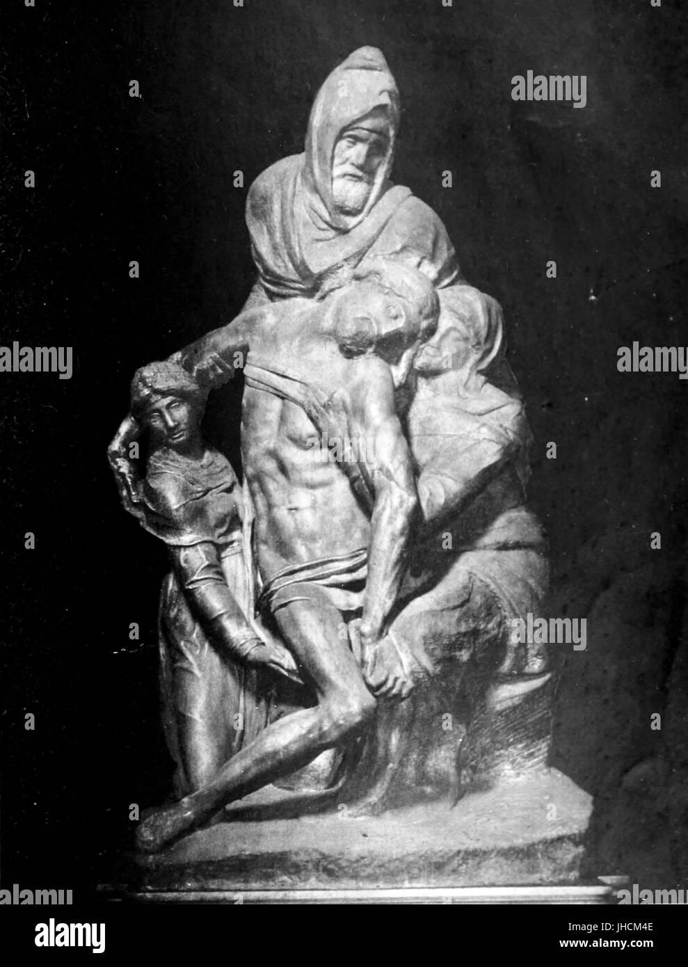 Life of Michael Angelo, 1912 - The Descent from the Cross Stock Photo ...