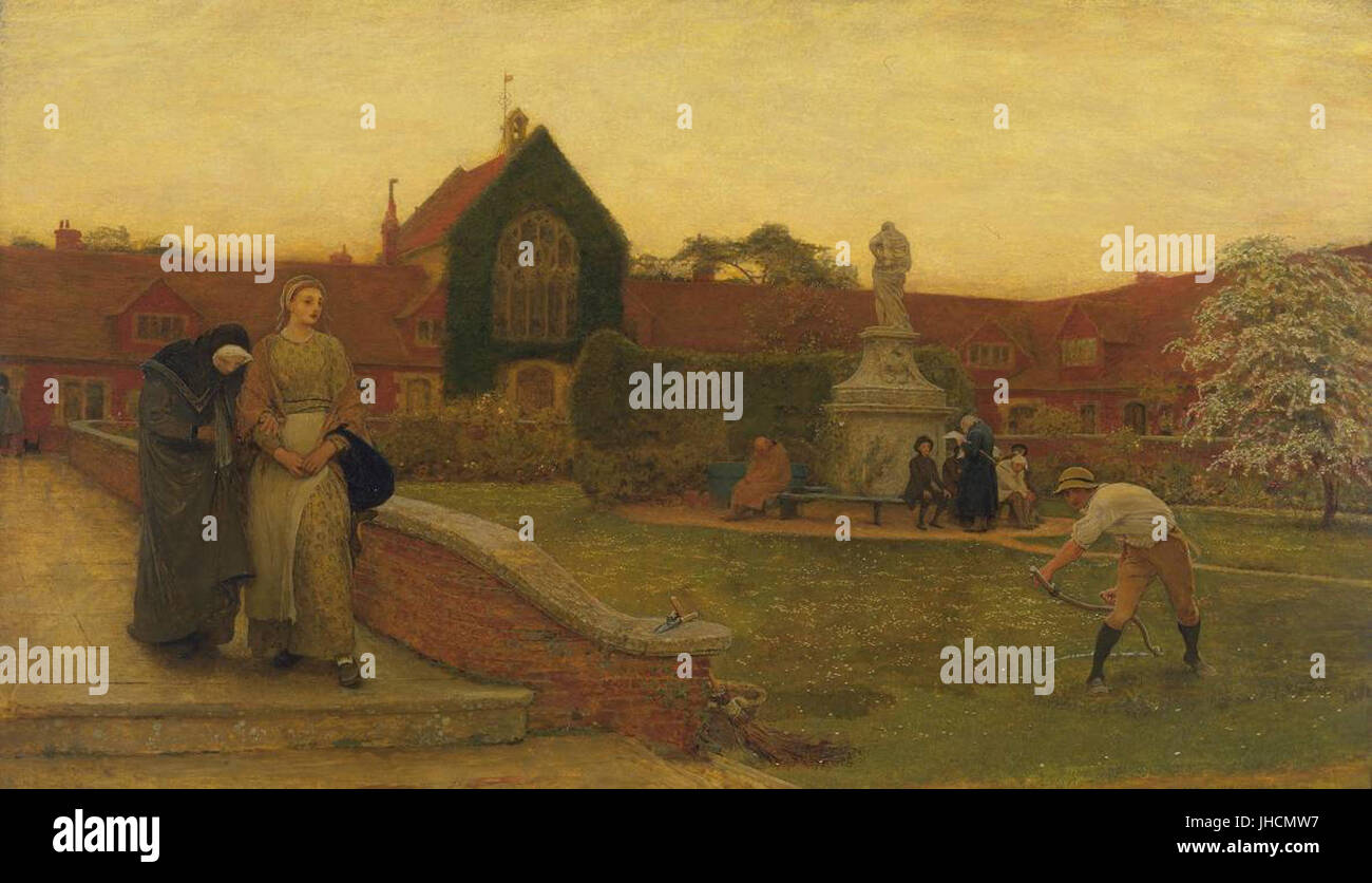 Frederick walker painting hi-res stock photography and images - Alamy