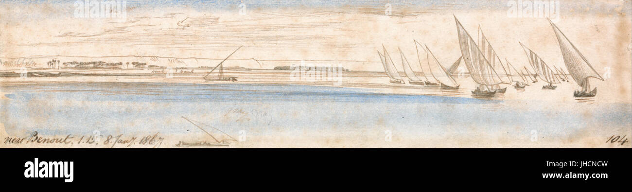 Edward lear painting hi-res stock photography and images - Alamy