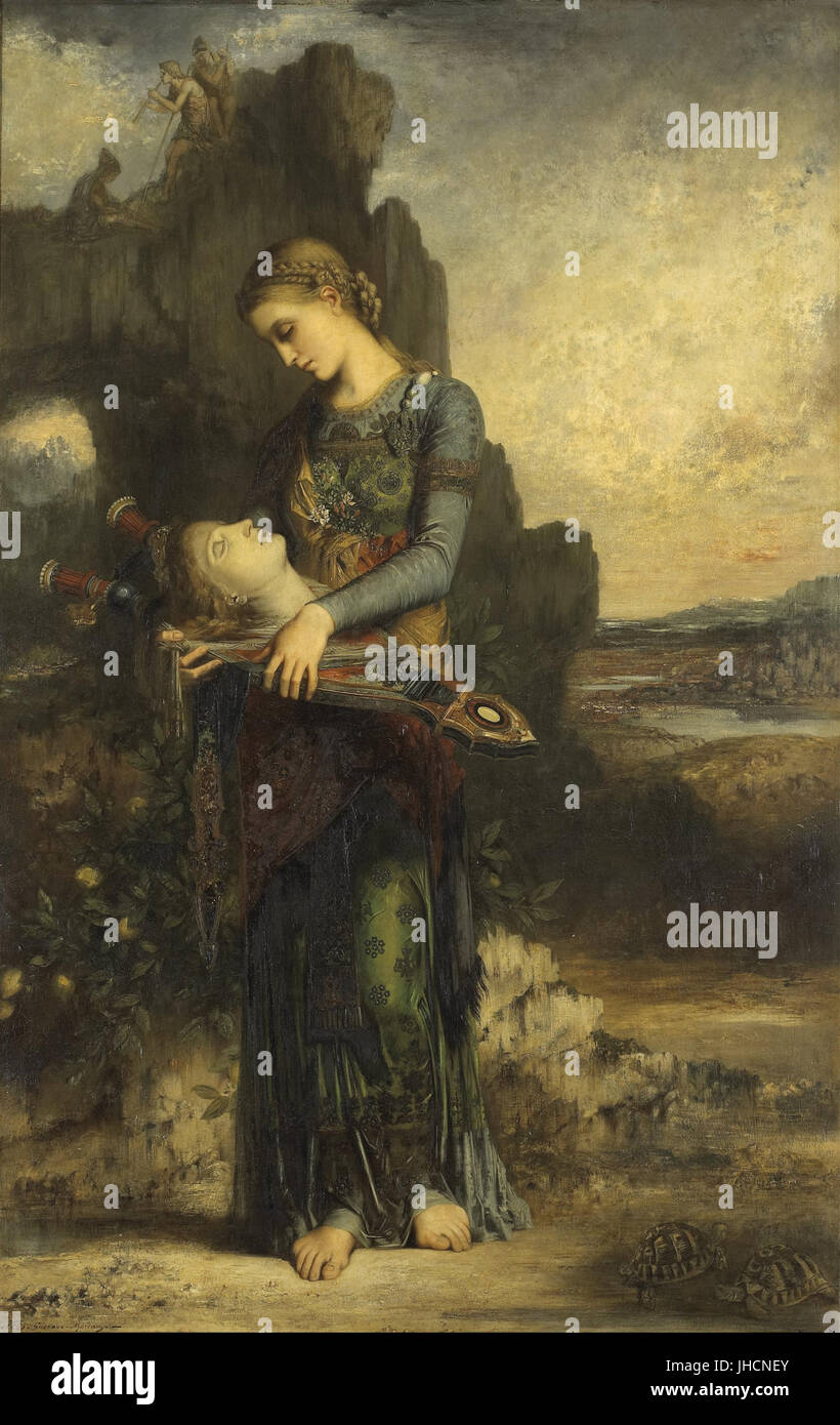 Gustave Moreau - Orpheus Stock Photo - Alamy