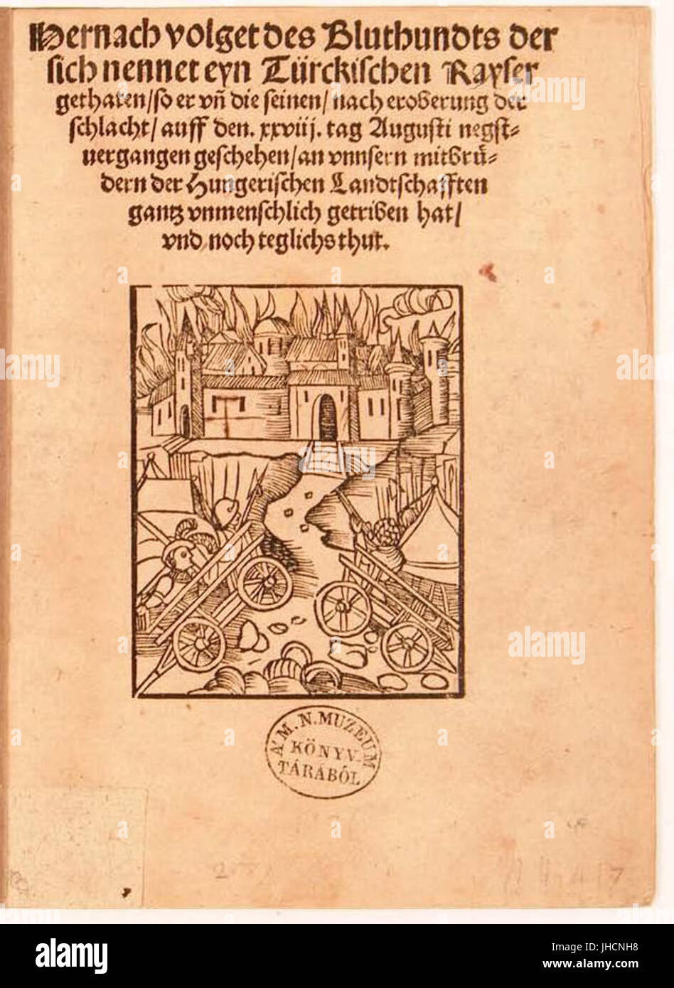 Hernach volget des Bluthundts 03 Stock Photo - Alamy