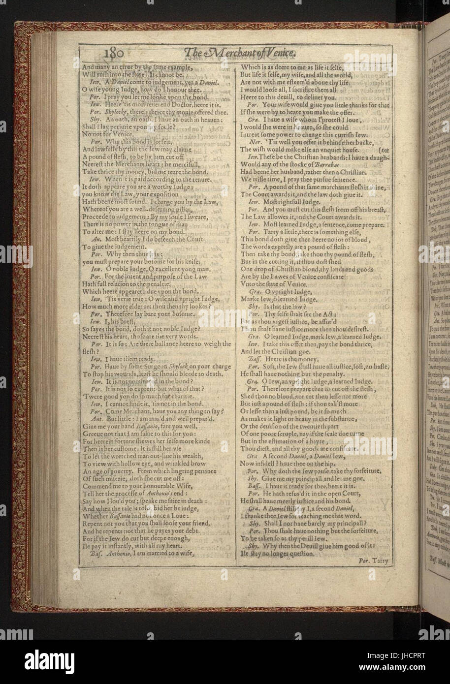 First Folio, Shakespeare - 0198 Stock Photo - Alamy