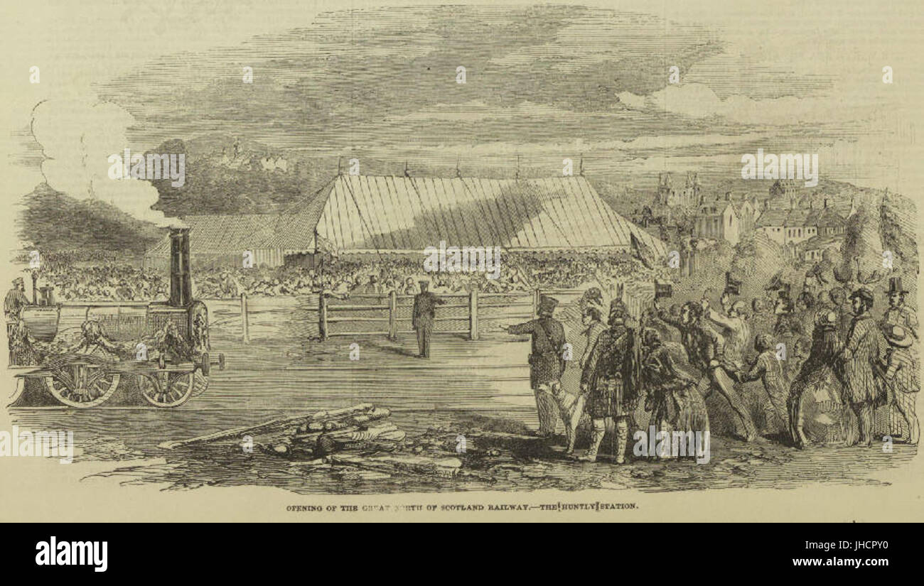 Huntly station hi-res stock photography and images - Alamy