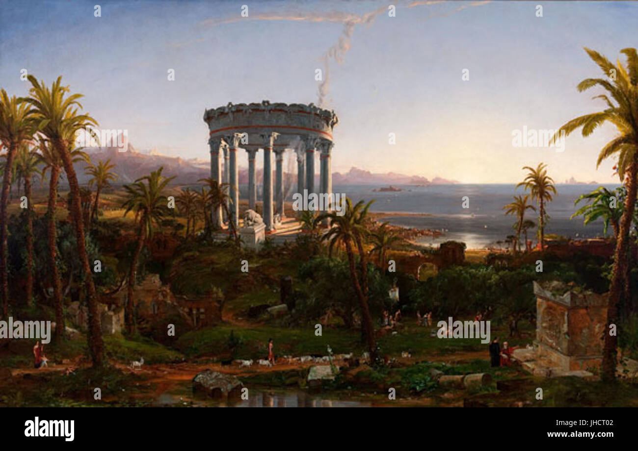 Jasper Francis Cropsey The Spirit of Peace Stock Photo - Alamy