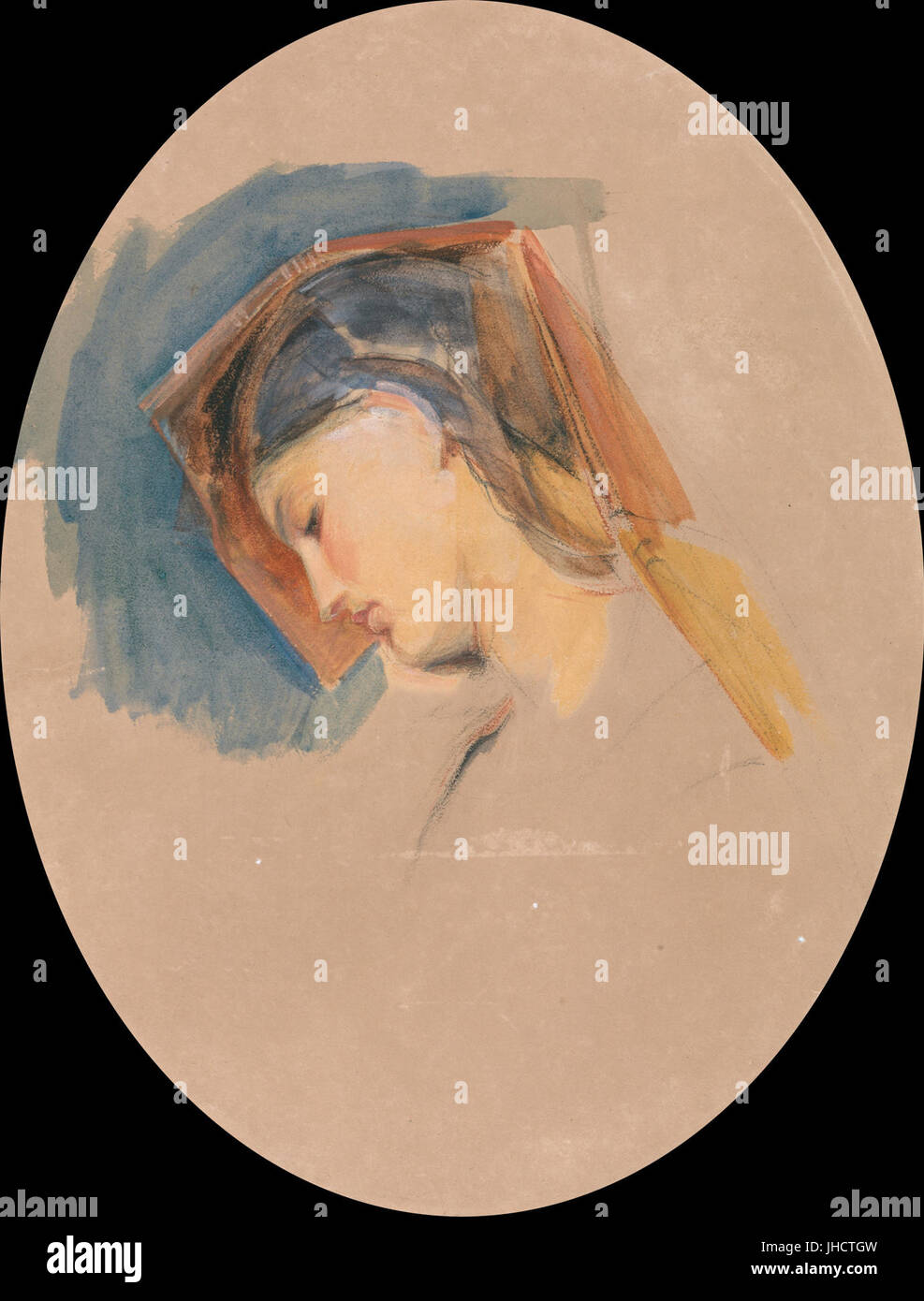 Young woman english oil painting hi-res stock photography and images ...