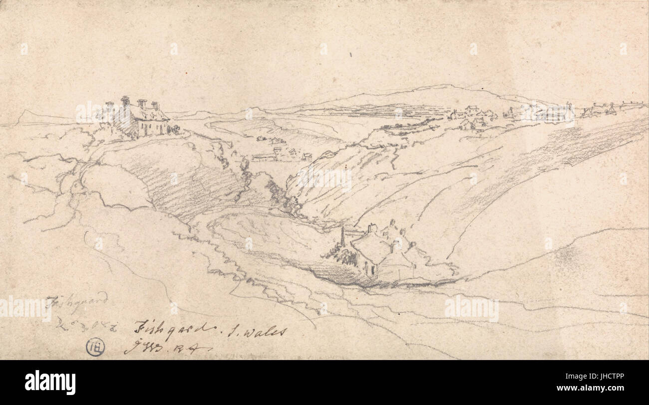 Fishguard map hi-res stock photography and images - Alamy