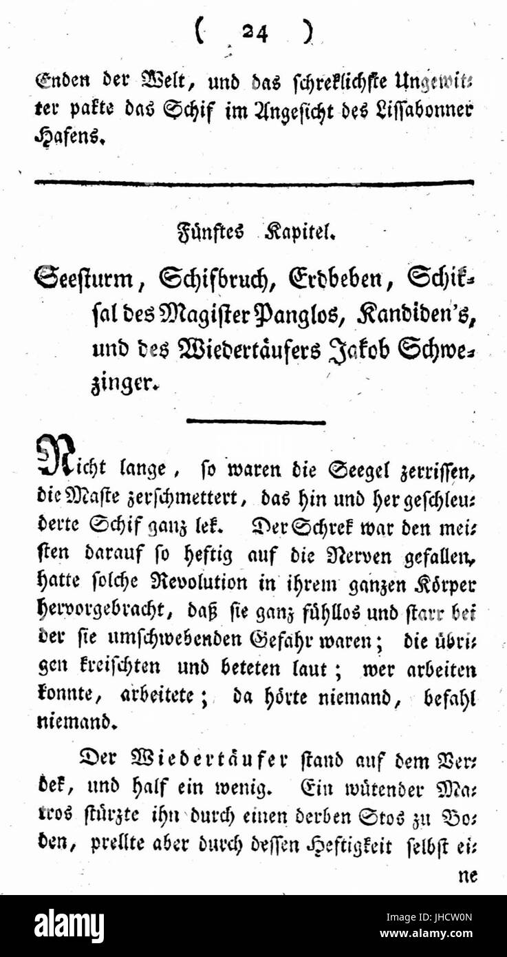 Kandide (Voltaire) 024 Stock Photo - Alamy