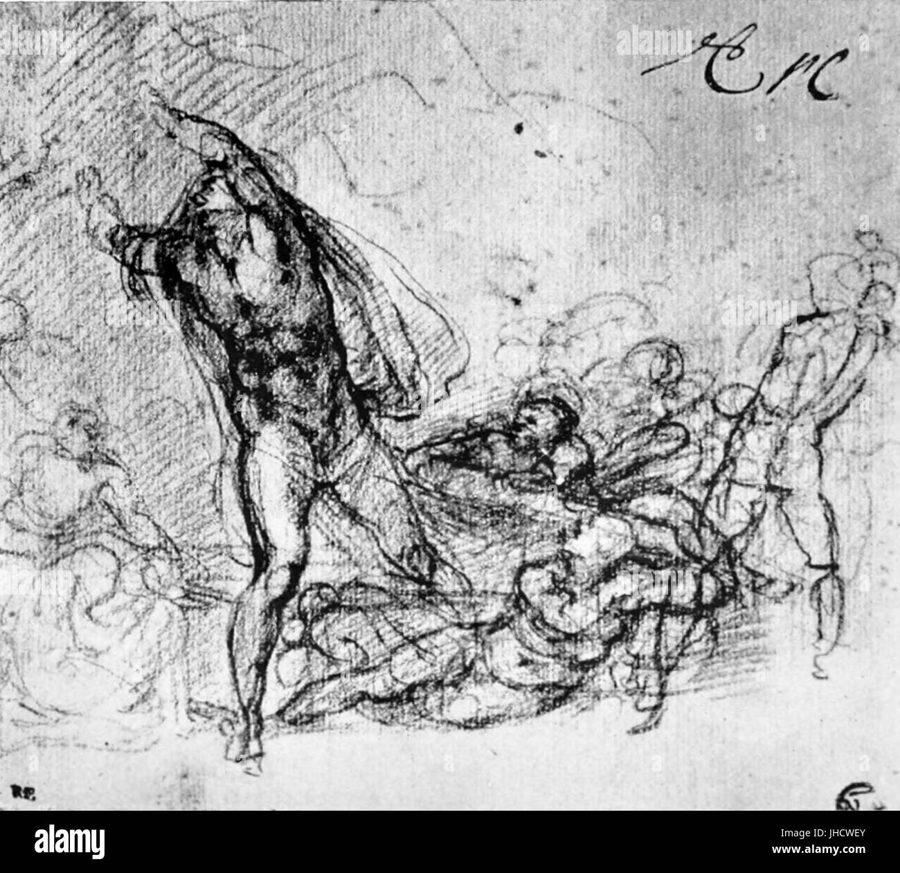 Life of Michael Angelo, 1912 - The Resurrection Stock Photo - Alamy