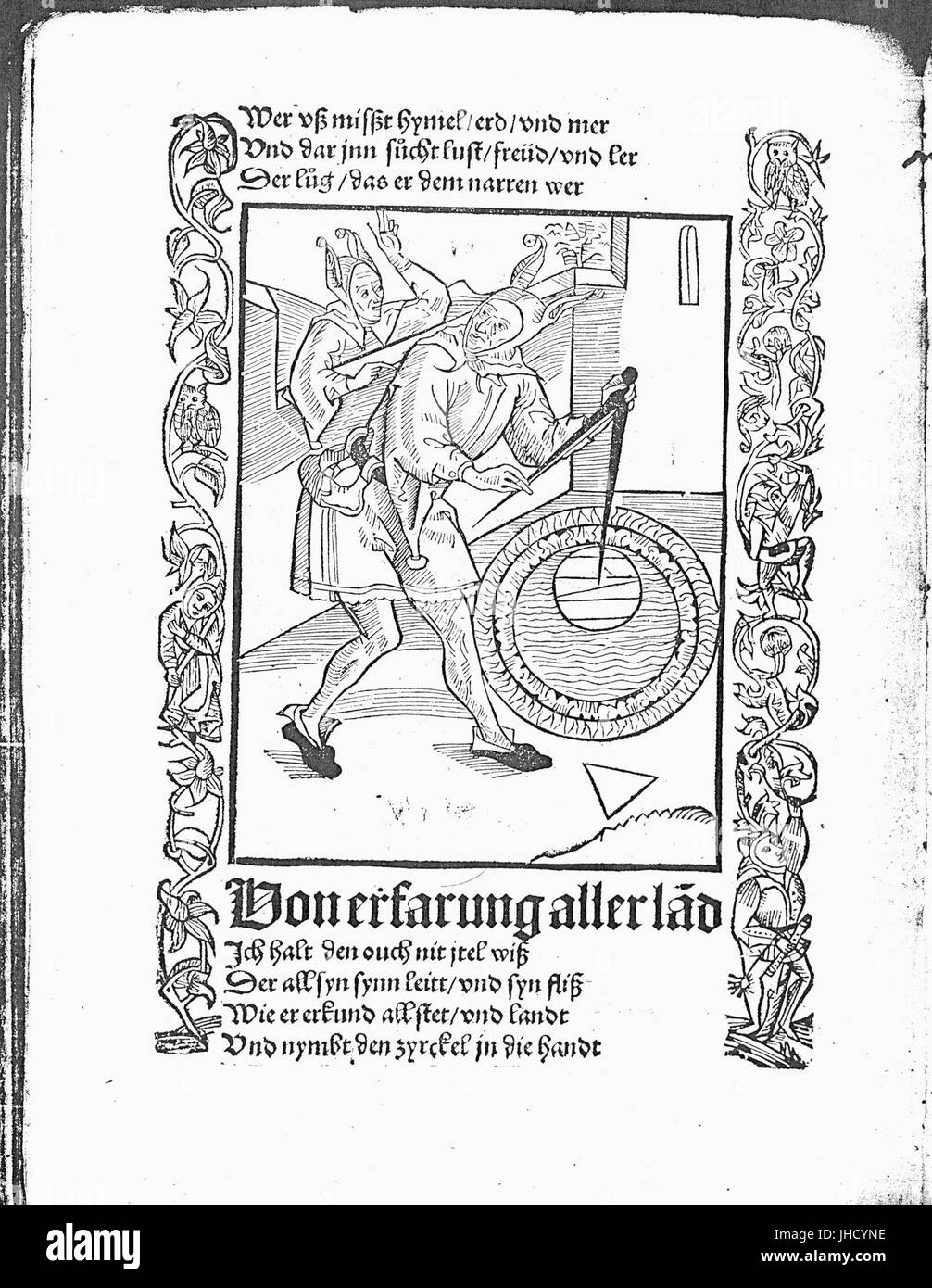 This 1499 woodcut from the 'Narrenschiff' (Ship of Fools) by Sebastian ...