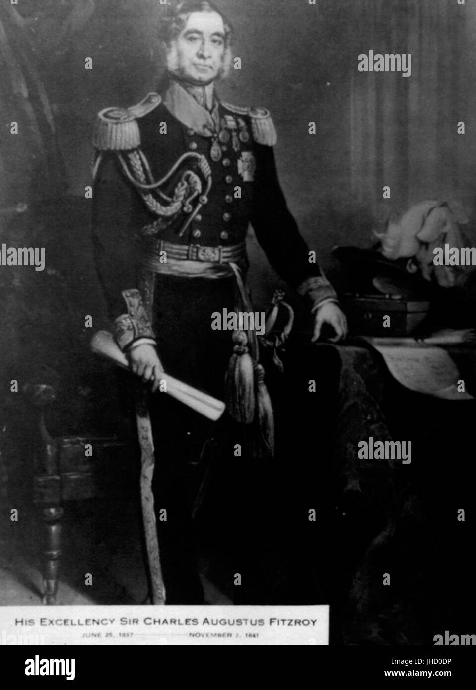 Sir Charles Fitzroy Stock Photo - Alamy