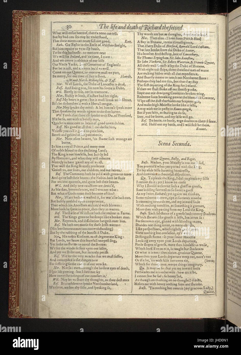 First Folio, Shakespeare - 0351 Stock Photo - Alamy