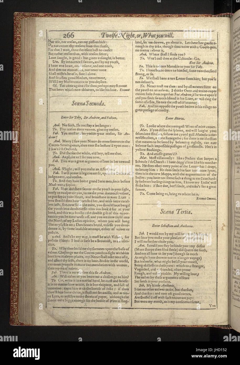 First Folio, Shakespeare - 0284 Stock Photo - Alamy