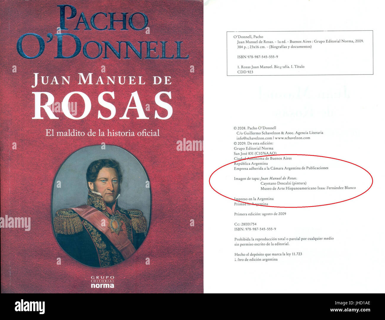 El maldito de la historia oficial Stock Photo - Alamy