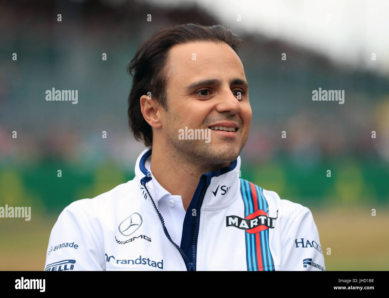 Williams' Felipe Massa during Paddock Day of the 2017 British Grand ...