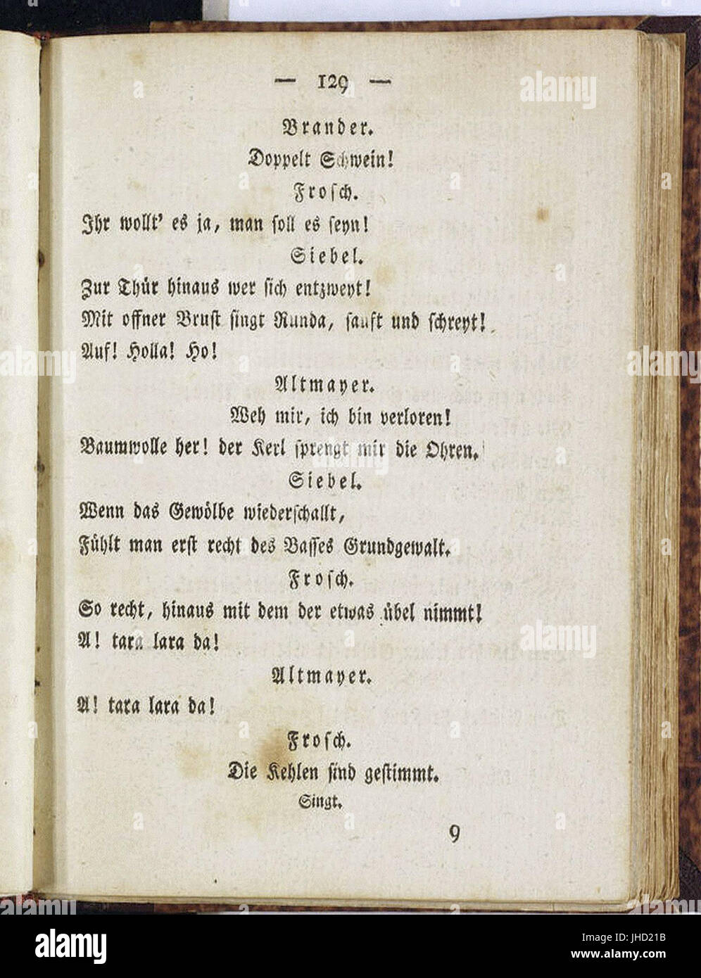 Faust I (Goethe) 129 Stock Photo - Alamy