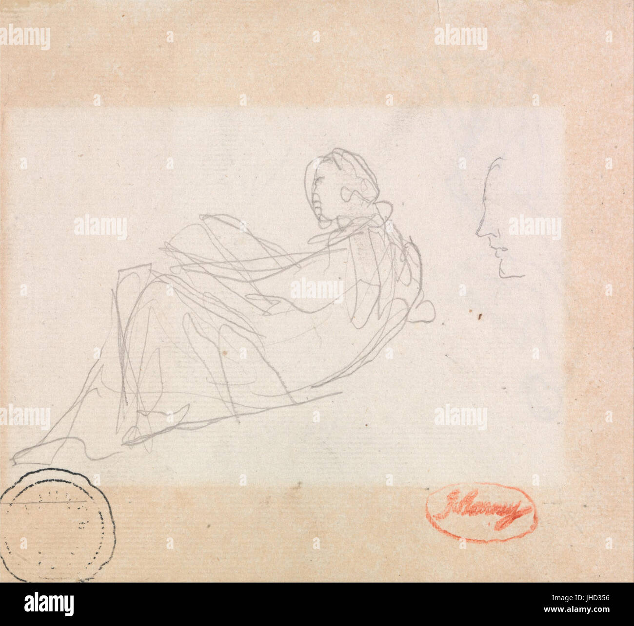 Reclining woman painting hi-res stock photography and images - Alamy