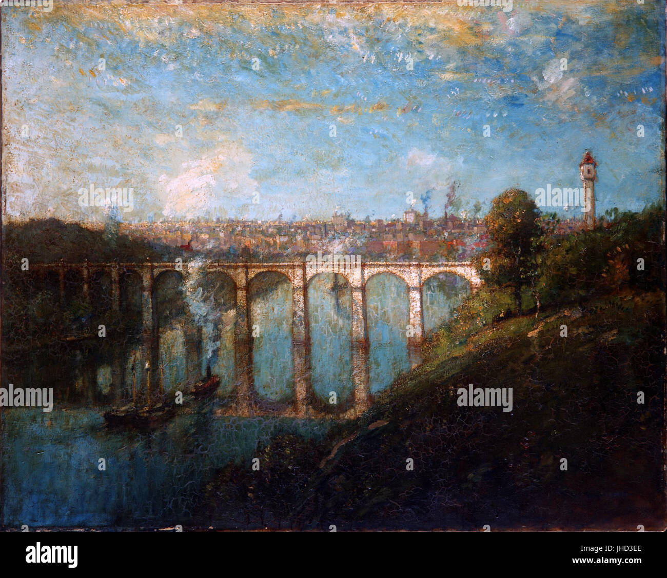 Henry Ward Ranger - High Bridge, New York (1905 Stock Photo - Alamy