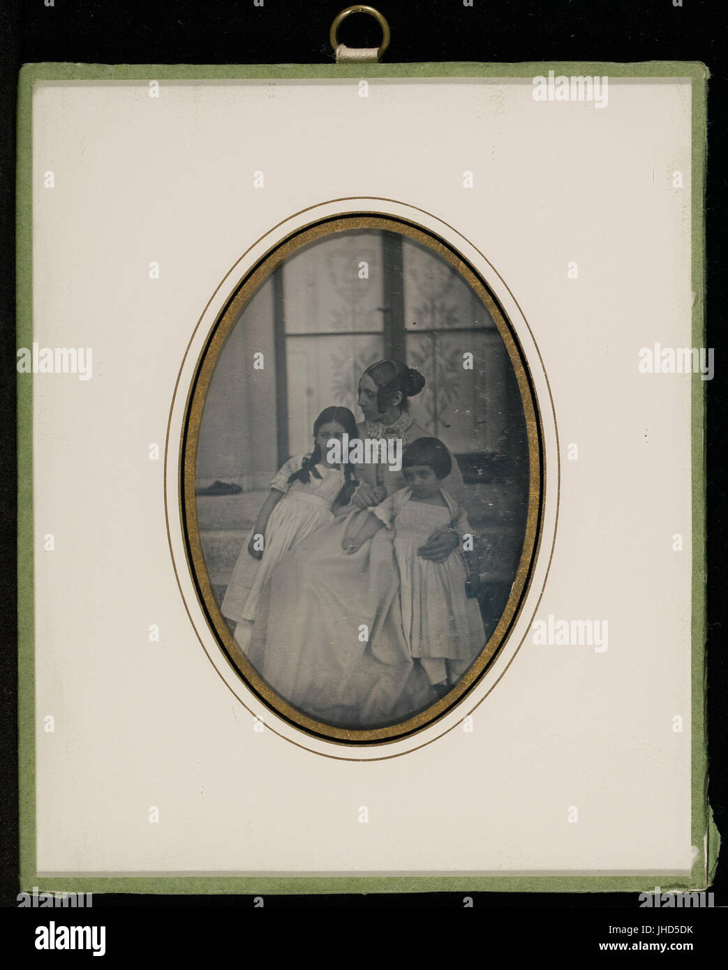 Jean-Gabriel Eynard (Swiss - (Portrait of Sophie Eynard-Eynard and two ...