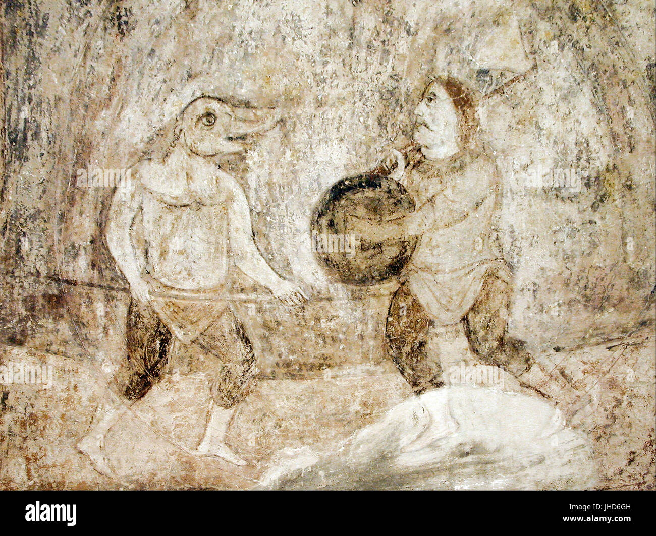 Fighting Mimes Stock Photo - Alamy