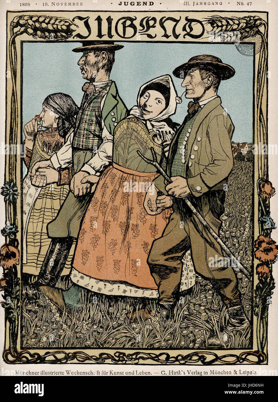Jugend magazine art hi-res stock photography and images - Alamy