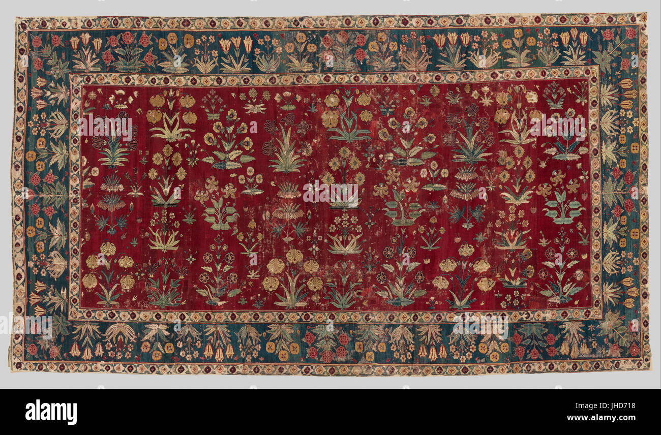 Floral Carpet Stock Photo - Alamy