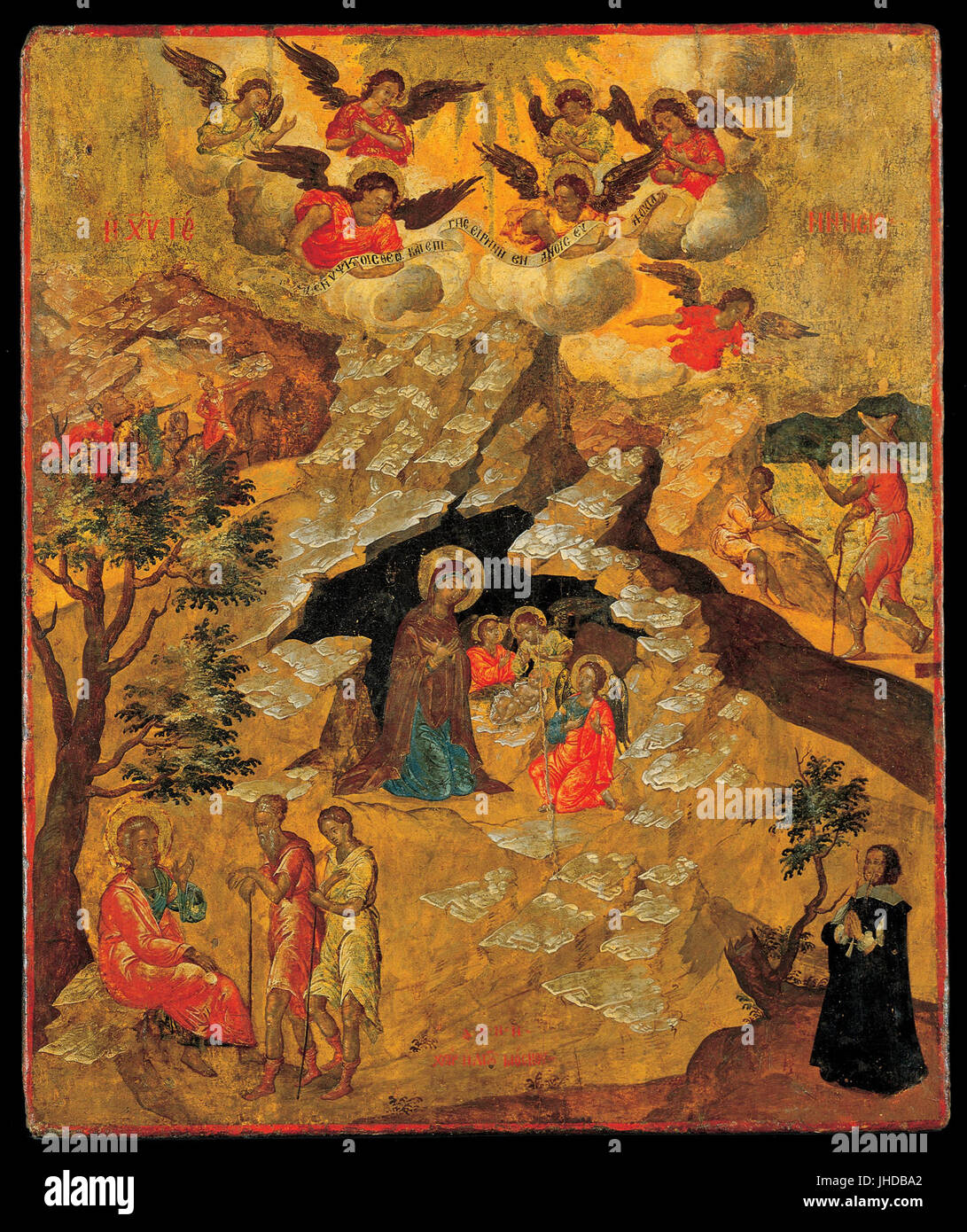 Moskos Ilias - The Nativity Stock Photo - Alamy