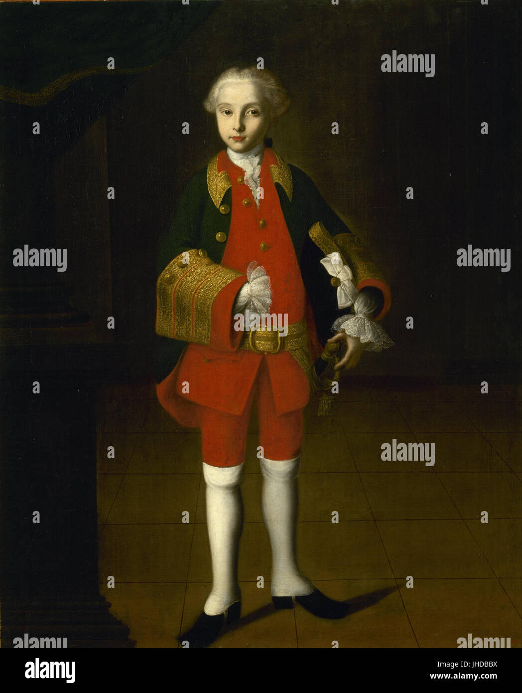 Ivan Vishnyakov - Portrait of William George Fairmore Stock Photo - Alamy