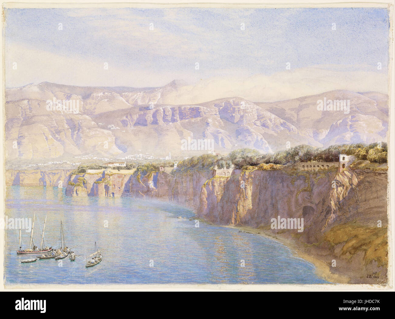 John Brett - Near Sorrento Stock Photo - Alamy