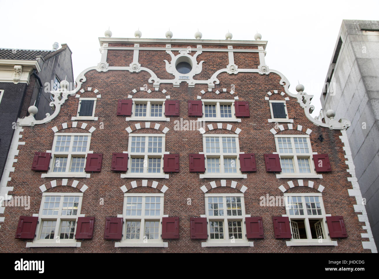 Traditional old buildings in Amsterdam, the Netherlands Stock Photo - Alamy