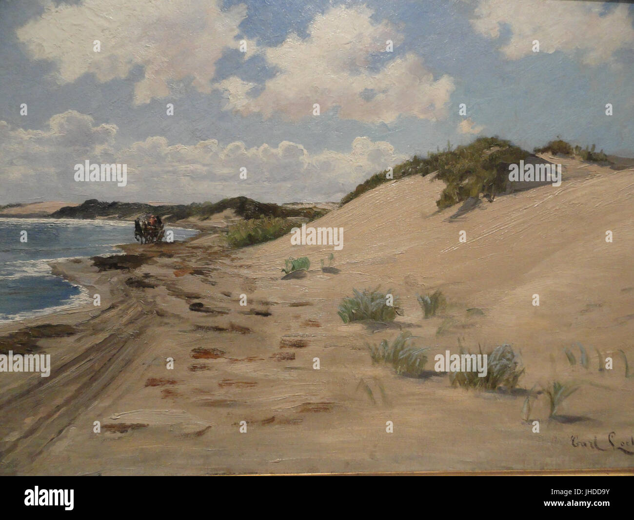 Carl Locher ageposten-udsnit Stock Photo - Alamy