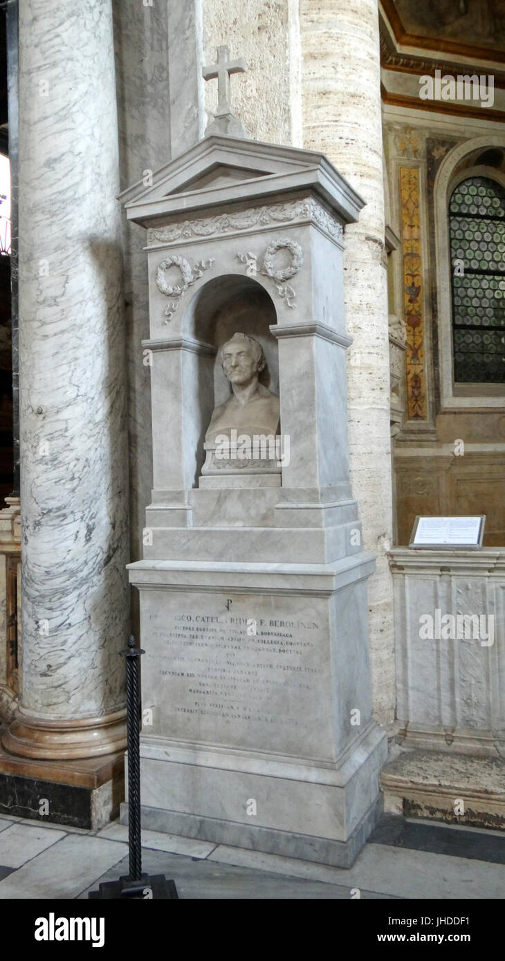 Franz Ludwig Catel tomb Stock Photo - Alamy