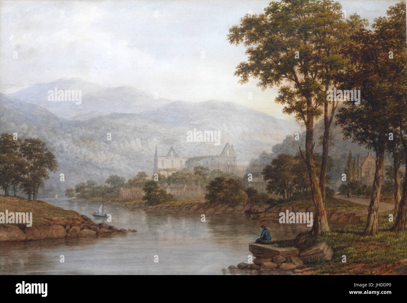 Tintern abbey painting hi-res stock photography and images - Alamy