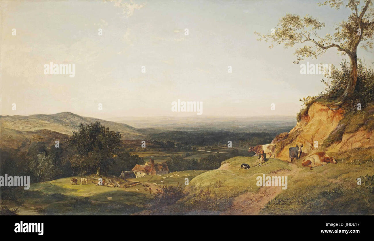 George Cole (circle) - A favourite view Stock Photo - Alamy