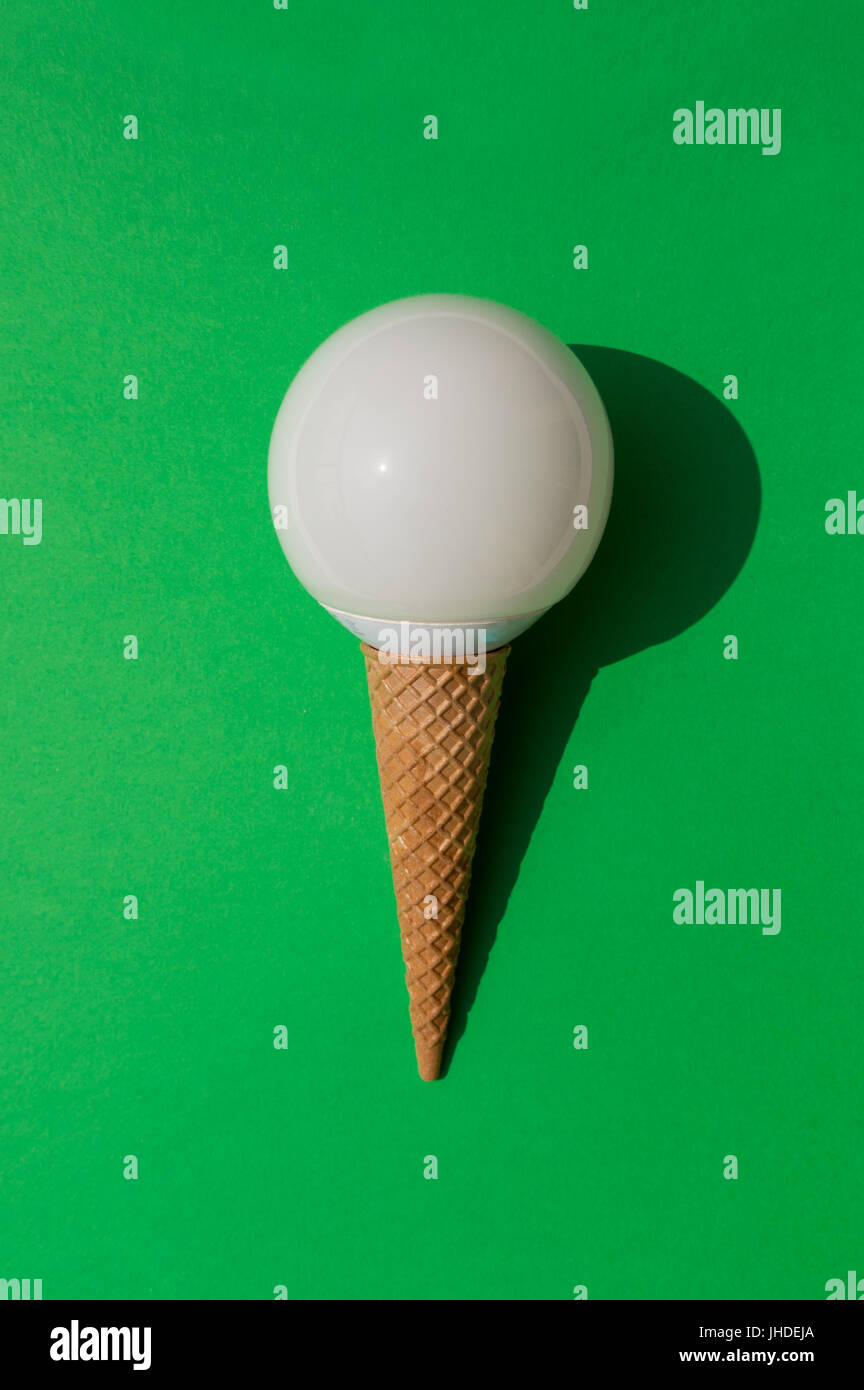 Surrealistic Ice Cream Still Life Stock Photo - Alamy