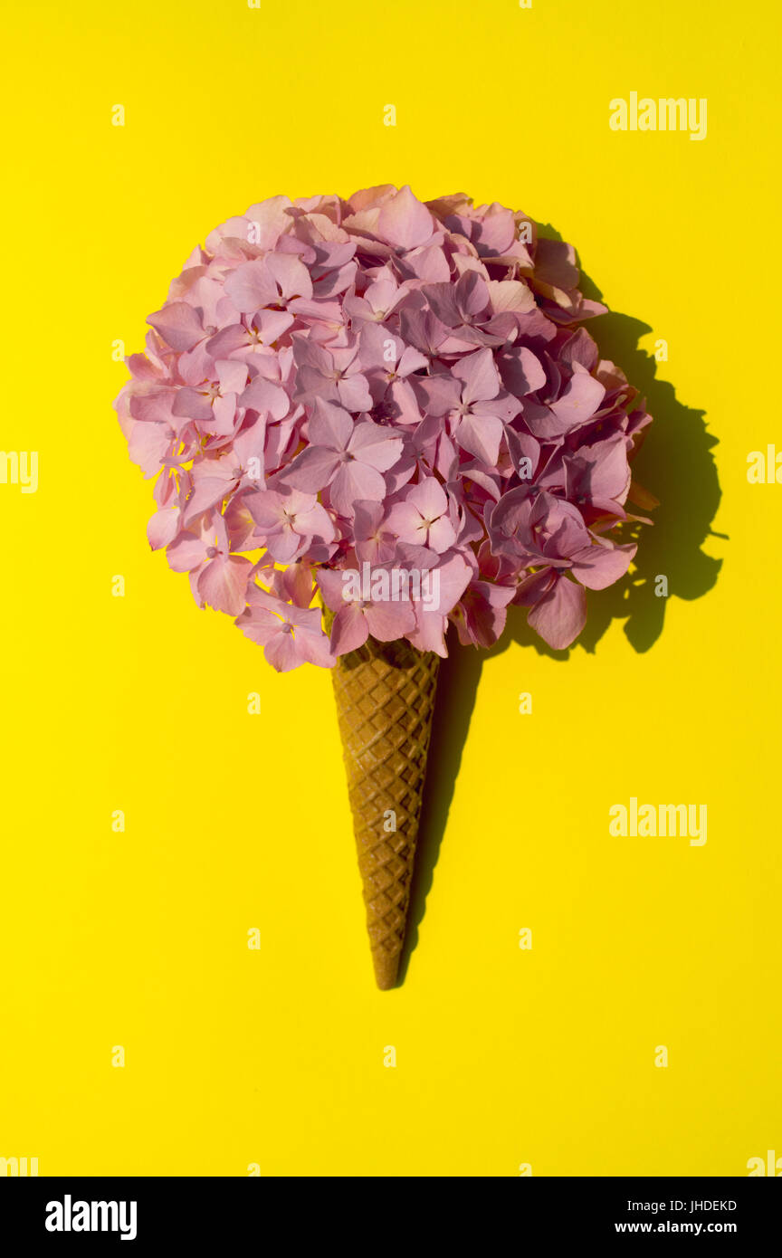 Surrealistic Ice Cream Still Life Stock Photo - Alamy
