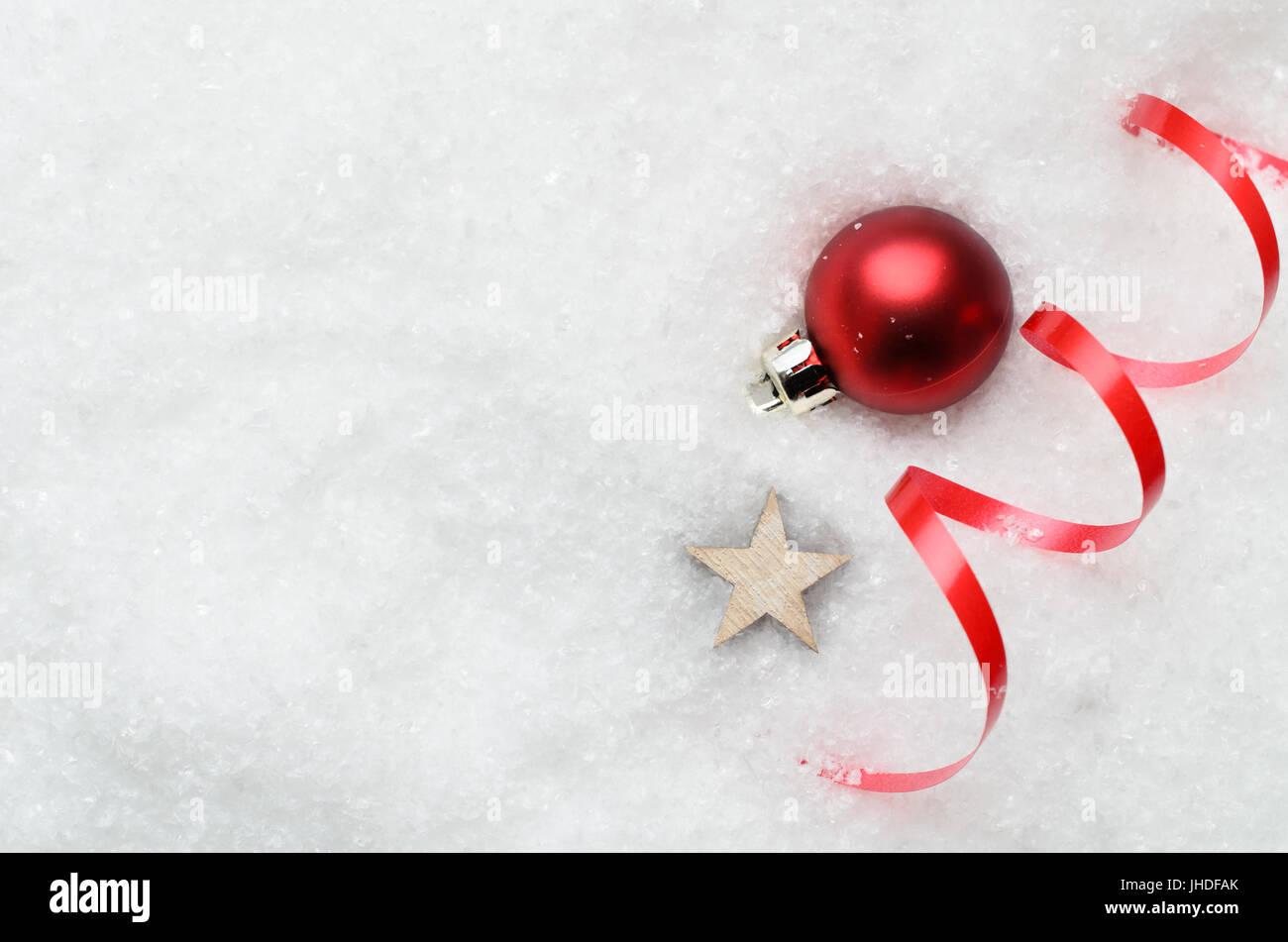 Red christmas star partially hi-res stock photography and images - Alamy