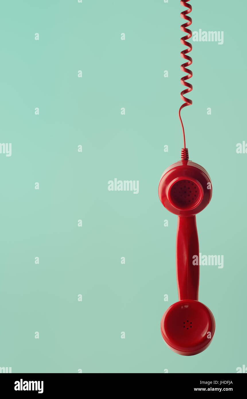 Vintage telephone cord High Resolution Stock Photography and Images - Alamy