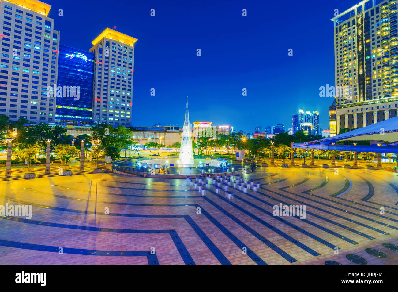 TAIPEI, TAIWAN - JUNE 08: This is a view of the Banqiao financial ...