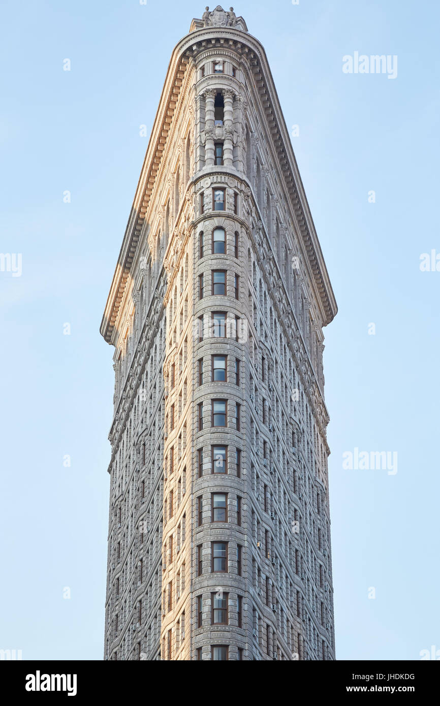 Flatiron building architecture detail in New York City Stock Photo - Alamy