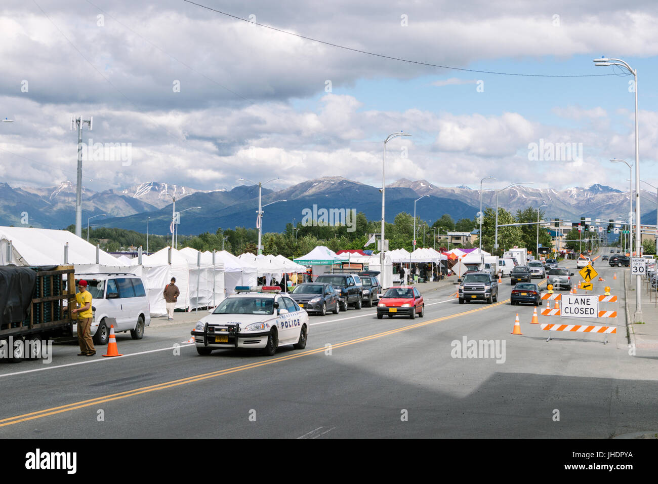 Anchorage police car hi-res stock photography and images - Alamy