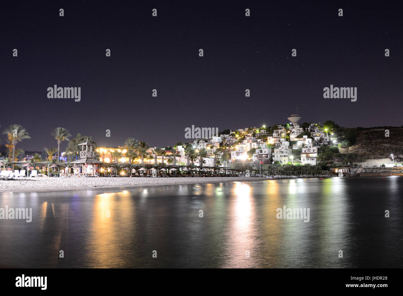 Holiday resort Bagla near Bodrum in Turkey. General landscape. Photo ...
