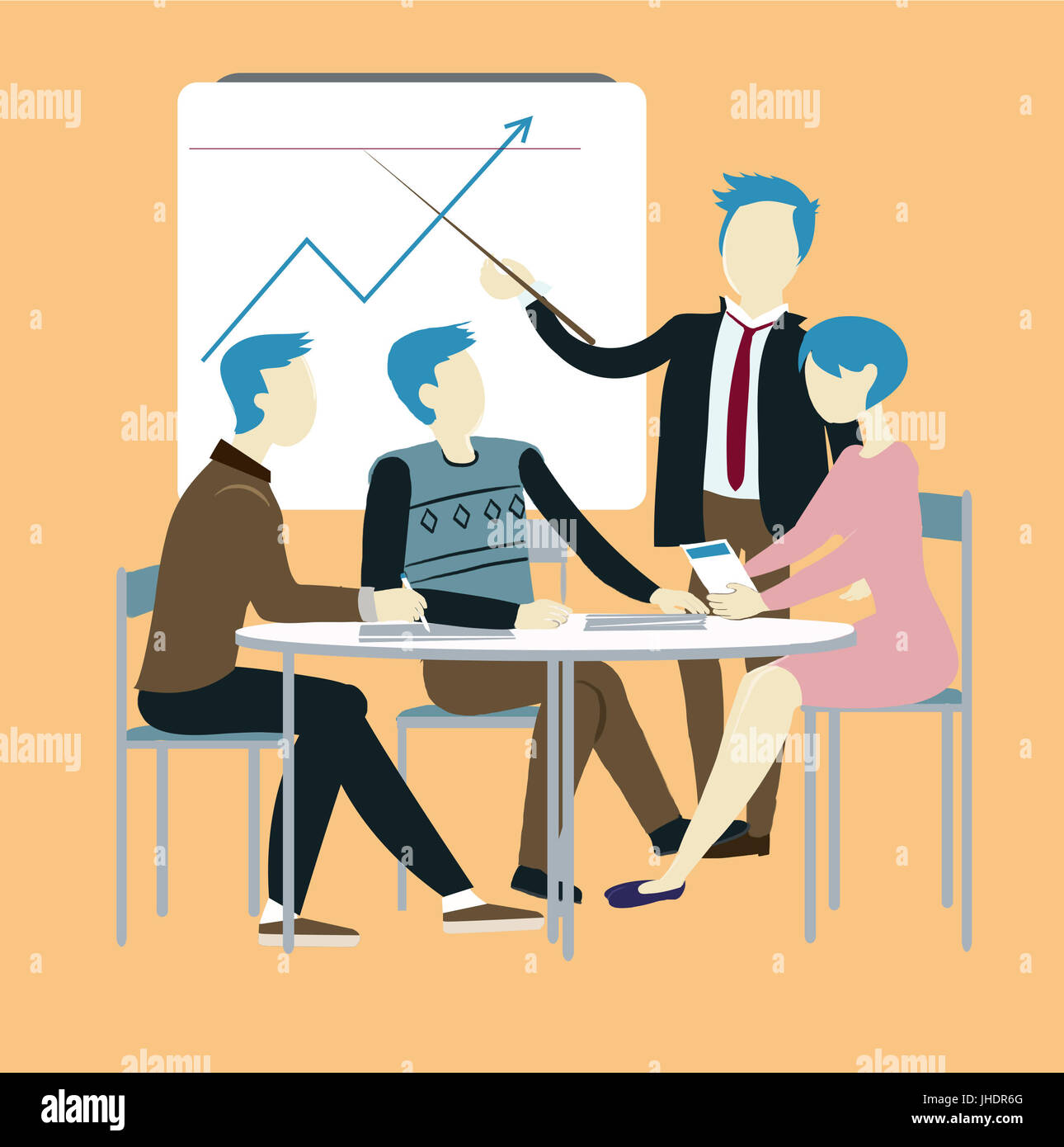 Board of directors meeting table hi-res stock photography and images ...